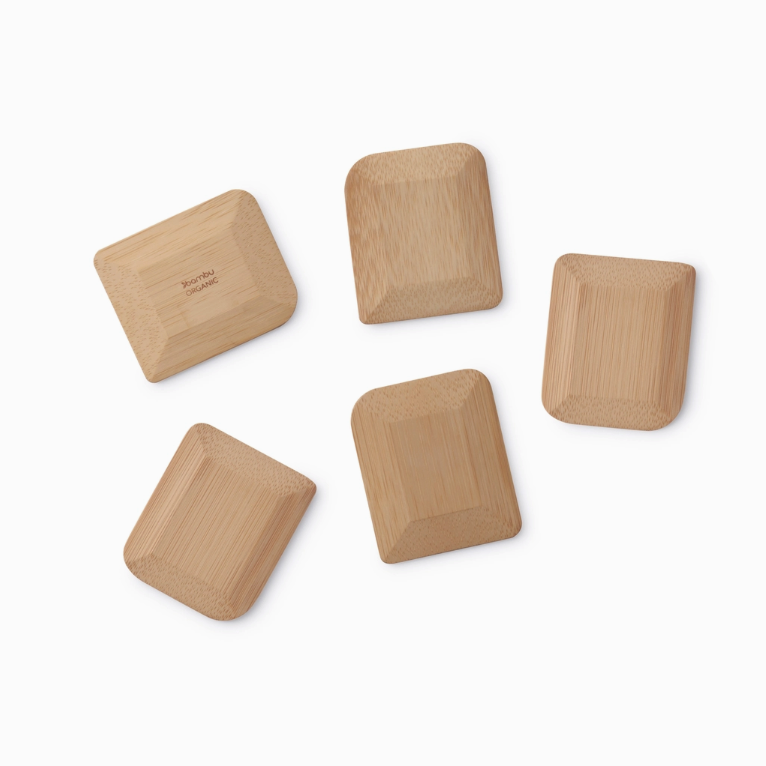 Bamboo Pot Scrapers, Set of 5